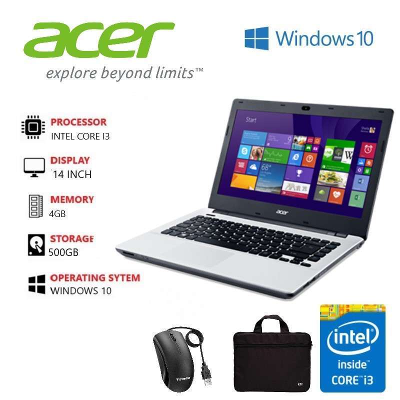 Promo [sale] Laptop Acer Intel Core I3 RAM 8gb Windows 10 Diskon 45% Di ...