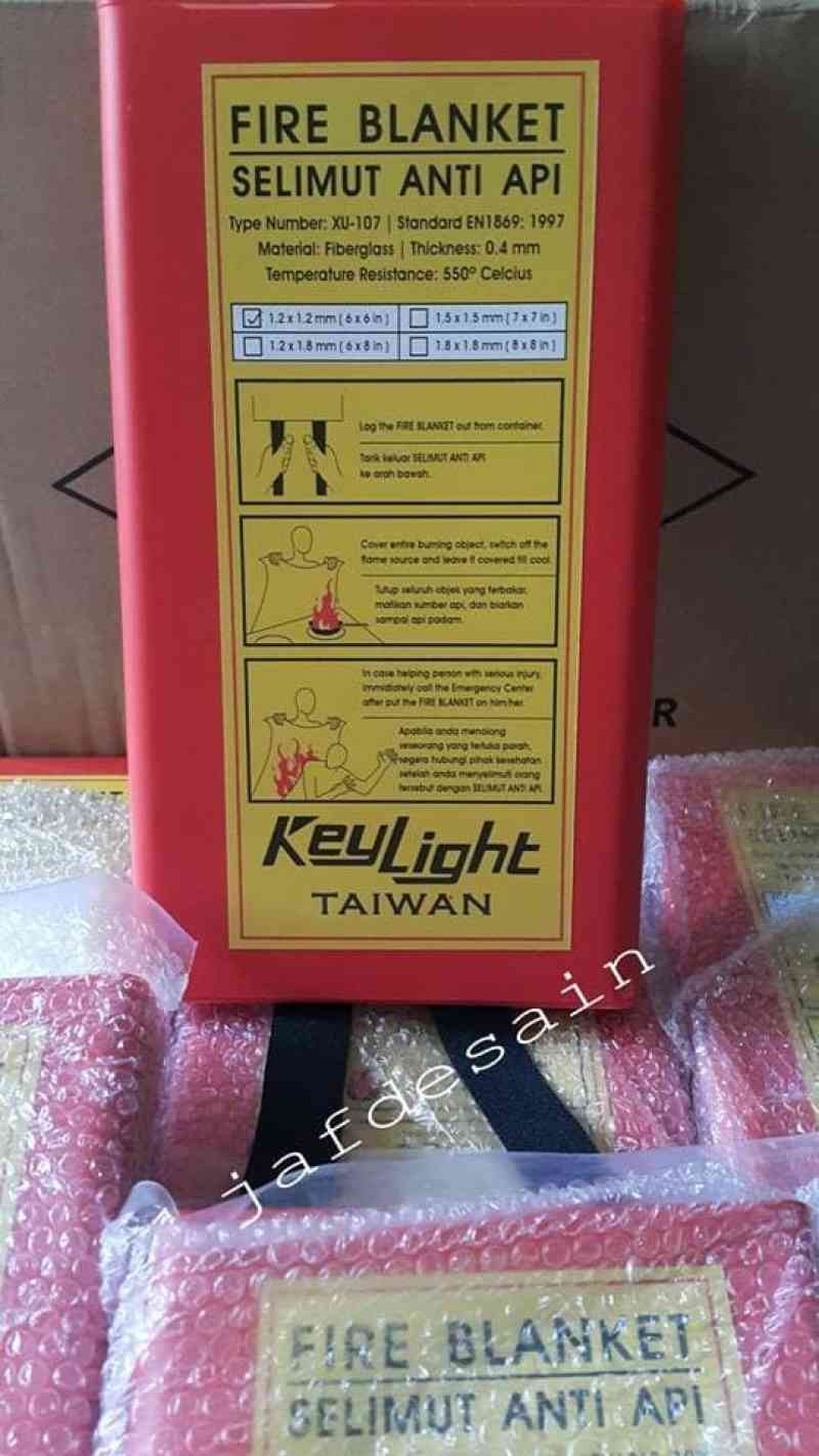 Jual Selimut anti api fire blanket made in Taiwan di Seller intan ...