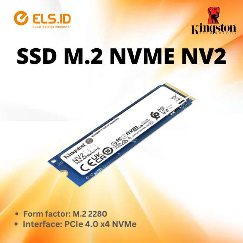 Jual Ssd M.2 Nvme Kingston Nv2 - 2280 Gen 4 - 250gb Di Seller Els ...