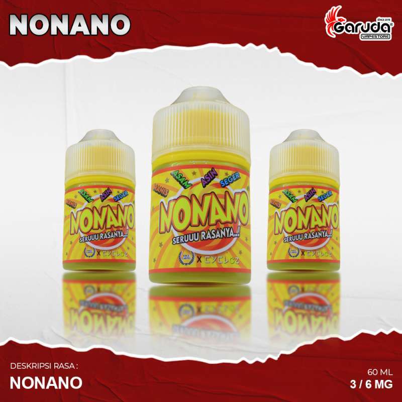 Jual Liquid Nonano By Juice Cartel 60ml Bercukai di Seller Garuda Vape ...