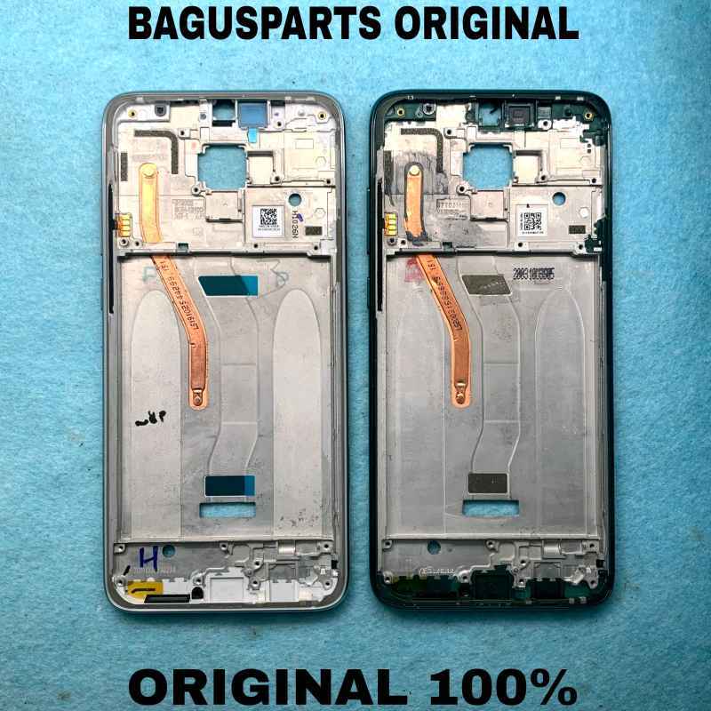 Jual Frame Tatakan Middle Tempat Tulang Rangka Lcd Xiaomi Redmi Note 8 ...