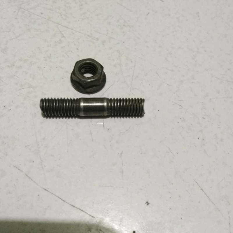 Jual Baut Tanam +mur Knalpot Grand,supra,vega ,beat, 6 Mm X 6 Mm X 34 ...