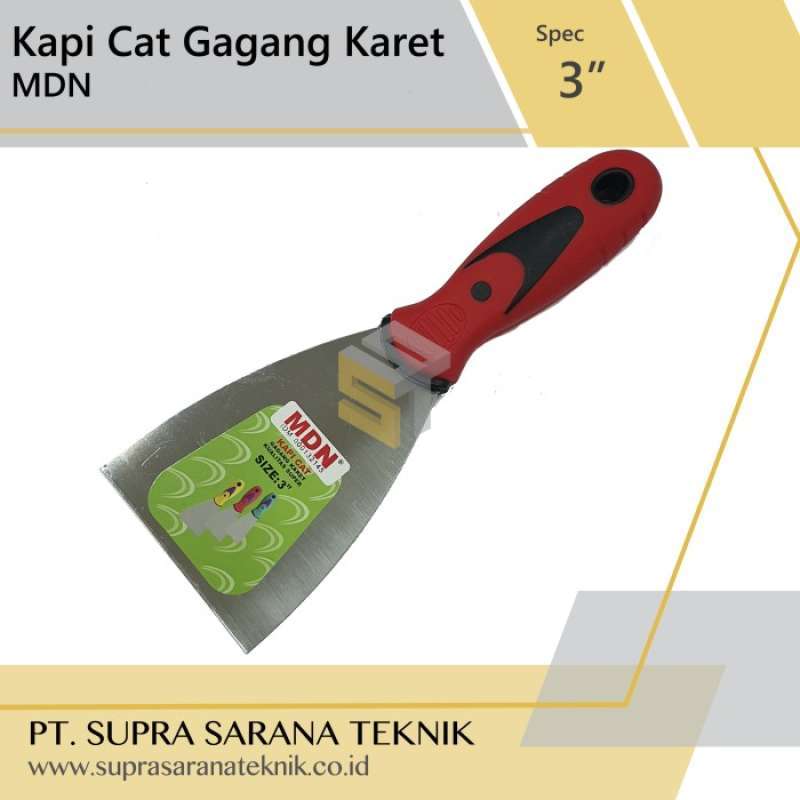Jual Kapi Besi Cat 3 / Scrapper 3 Inch/ Kape Skrap Gagang Karet Di ...