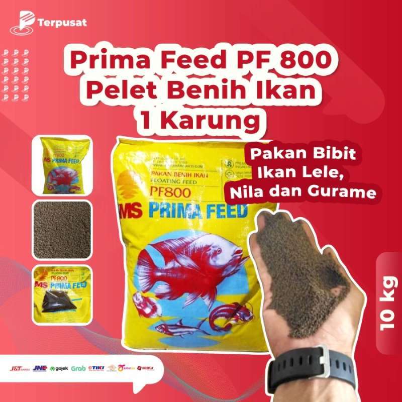 Jual Pelet Ikan Pf 800 Per Sak 10Kg di Seller Widya Planet Shop ...