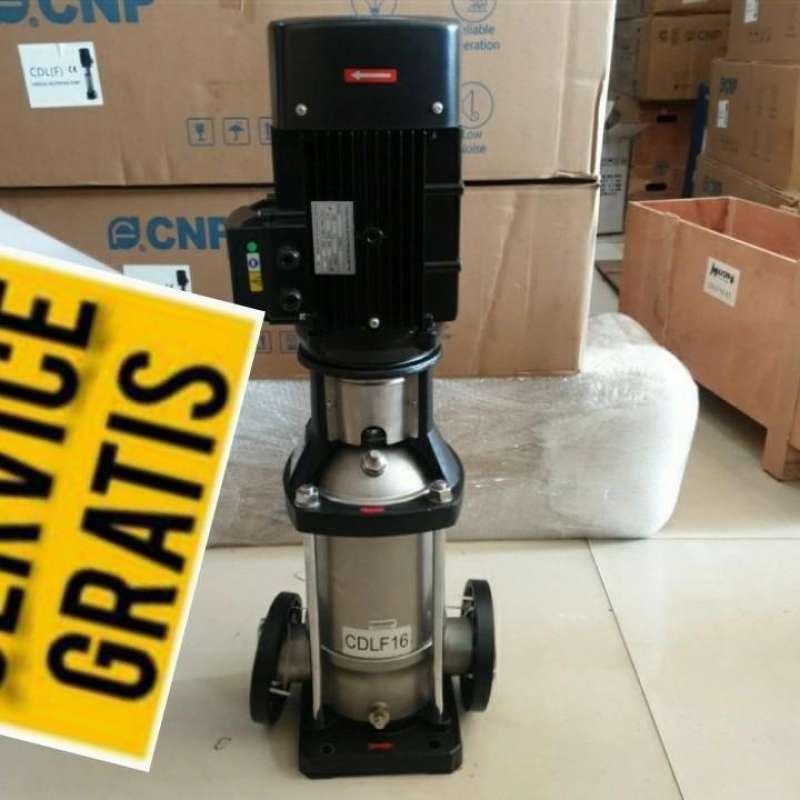 Jual Pompa Maxon CDLF 16-4 5,5hp 4kw 3phase Vertical Steam Booster Pump ...