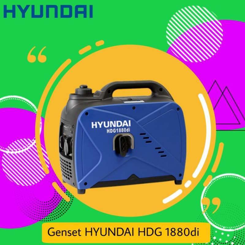 Jual Mesin Genset Silent Hyundai HDG1880di Portable Generator di Seller ...