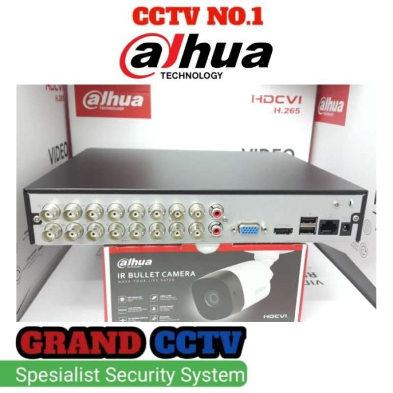 Jual Dvr Dahua 16 Channel Xvr1b16 Pentabrib Hd Tvi/cvi/ahd/cvbs/ipc Di ...