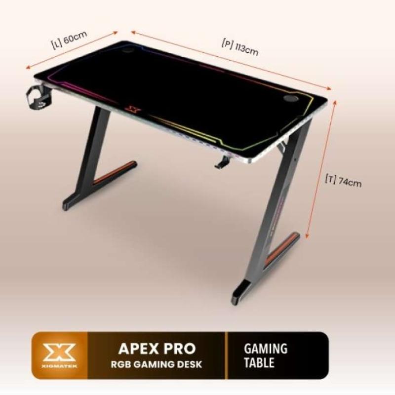 Promo TABLE GAMING / MEJA GAMING / GAMING DESK - XIGMATEK APEX PRO ...