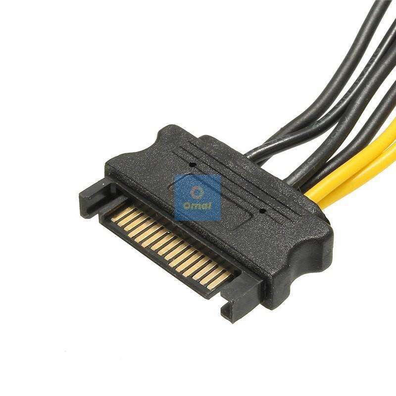 Jual Kabel Power Sata To 8 Pin 8pin (6+2) Pcie Konverter Converter Vga ...