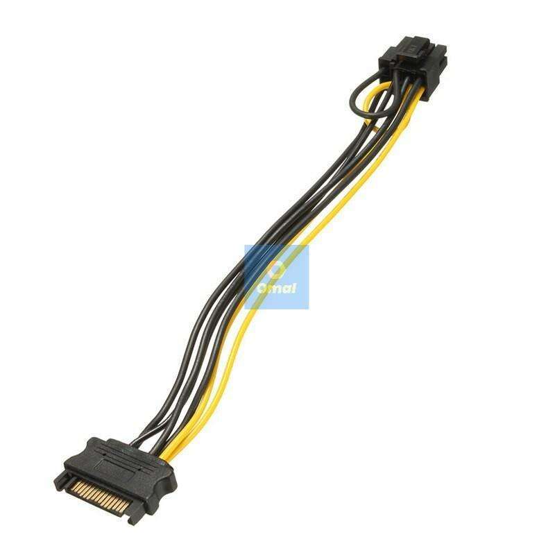 Jual Kabel Power Sata To 8 Pin 8pin (6+2) Pcie Konverter Converter Vga ...