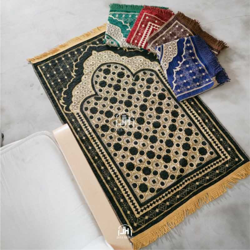 Jual Sajadah Turkey Turki Benang Mas Kualitas Export Milna Di Seller ...