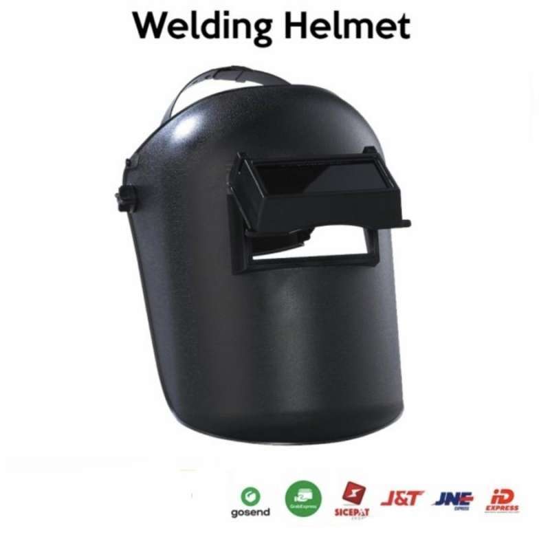 Jual Kedok Las Helm Kepala Welding Helmet Topeng Las Tali Putar Helm ...