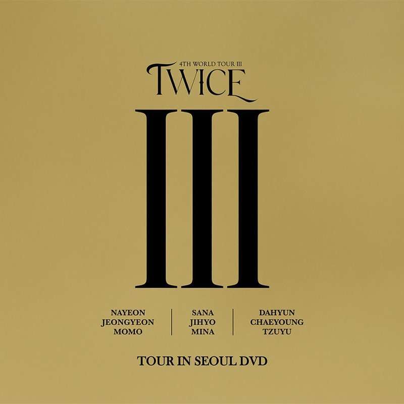 TWICE (트와이스) - 4TH WORLD TOUR Ⅲ IN SEOUL DVD [3 DISCS]