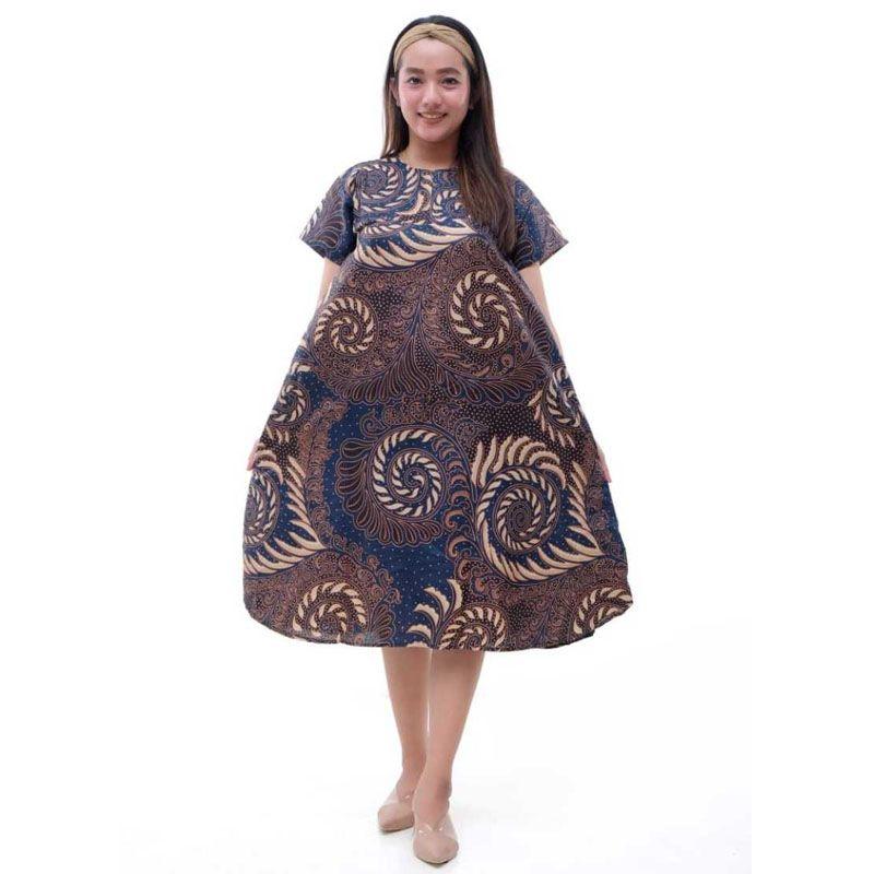 Jual Batik Jameet Klok Motif Sayap Garuda Dress Batik Wanita di Seller ...