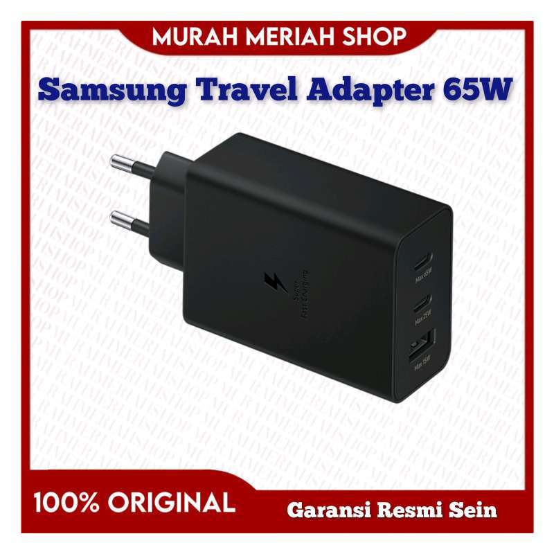 Jual Samsung Travel Adapter Trio 65W Garansi Resmi Sein di Seller ...