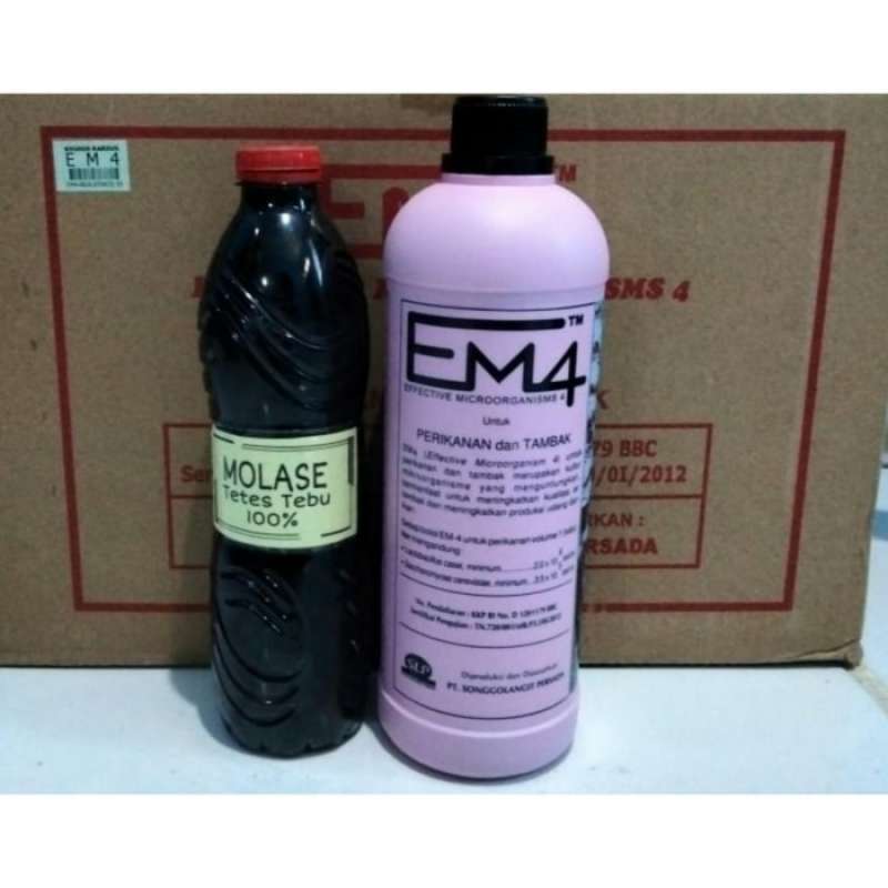 Jual Molase 900gr + Em4 Perikanan K Di Seller A2 Pet Shop - Tugu Utara ...