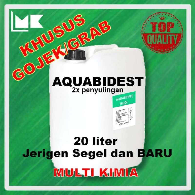 Promo Aquabidest / Aquabidestilata / Aquabides 20 Liter INSTANT ...