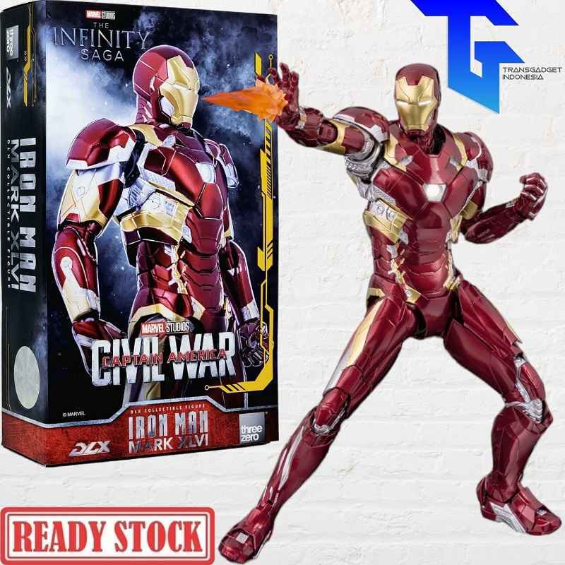 Promo ThreeZero The Infinity Saga Iron Man Mark 46 DLX Scale - 3A ...