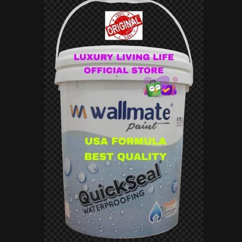 Promo Aquaproof Quick Seal by WallMate USA Formula 20kg Pail Semua ...
