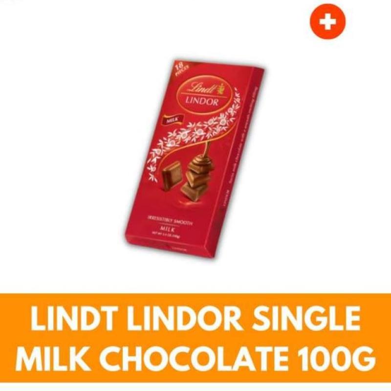 Jual LINDT LINDOR SINGLE MILK CHOCOLATE 100G di Seller Hari Hari Manado ...