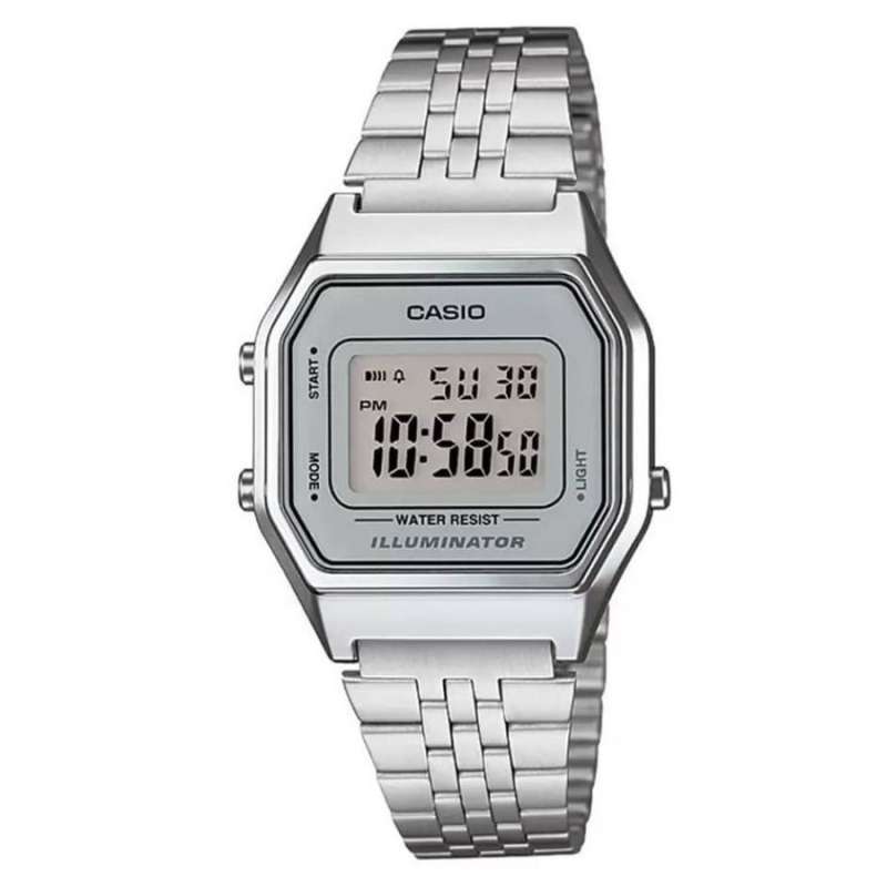 Jual CASIO LA680WA-7DF - Jam Tangan Wanita - Silver Putih di Seller ...