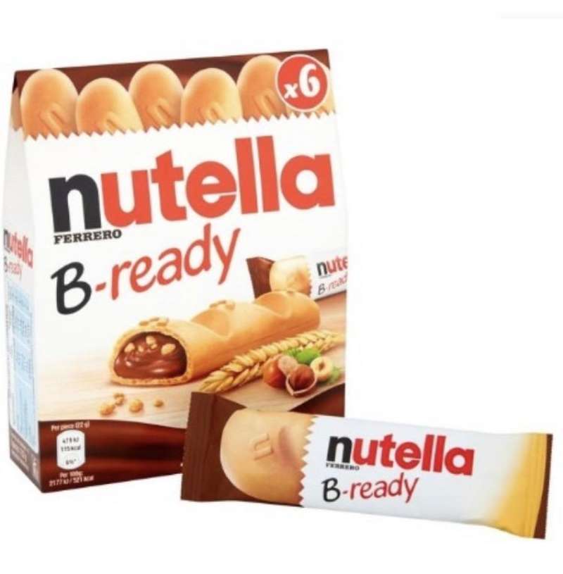 Jual NUTELLA B-Ready 6 Pcs Nutella Bready Nutella Ferrero Nutella B ...