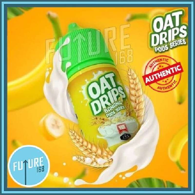 Jual Oat Drips V3 Banana Pods Series 30ml 15mg Authentic, Saltnic Oat ...