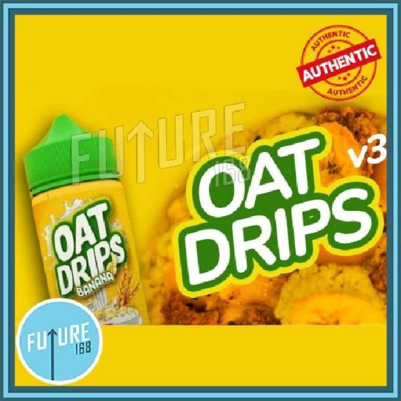 Jual Oat Drips V3 Banana Pods Series 30ml 15mg Authentic, Saltnic Oat ...