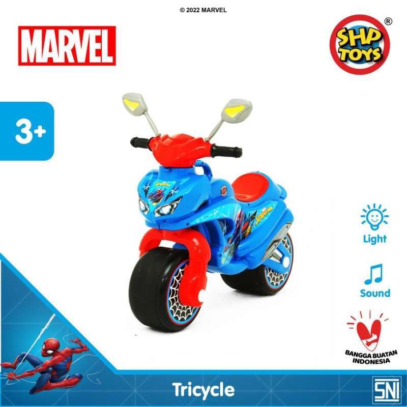 Promo Mainan Motor motoran anak marvel SHP Toys Ride On Bike NEO 553 ...