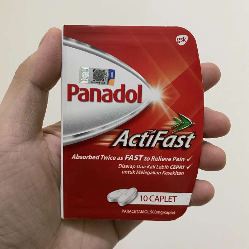 Promo [IMPORT] PANADOL ActiFast (1 Box = 10 Caplets) Diskon 60% di ...