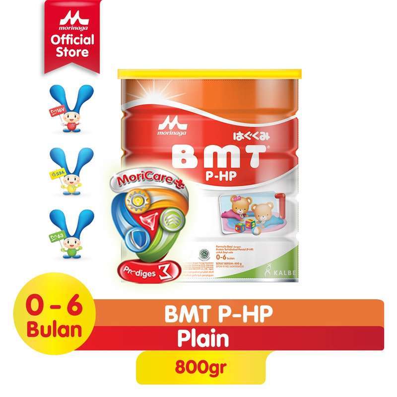 Jual BMT PHP Morinaga BMT PHP Susu Formula Bayi 0-6 bulan 800g di ...