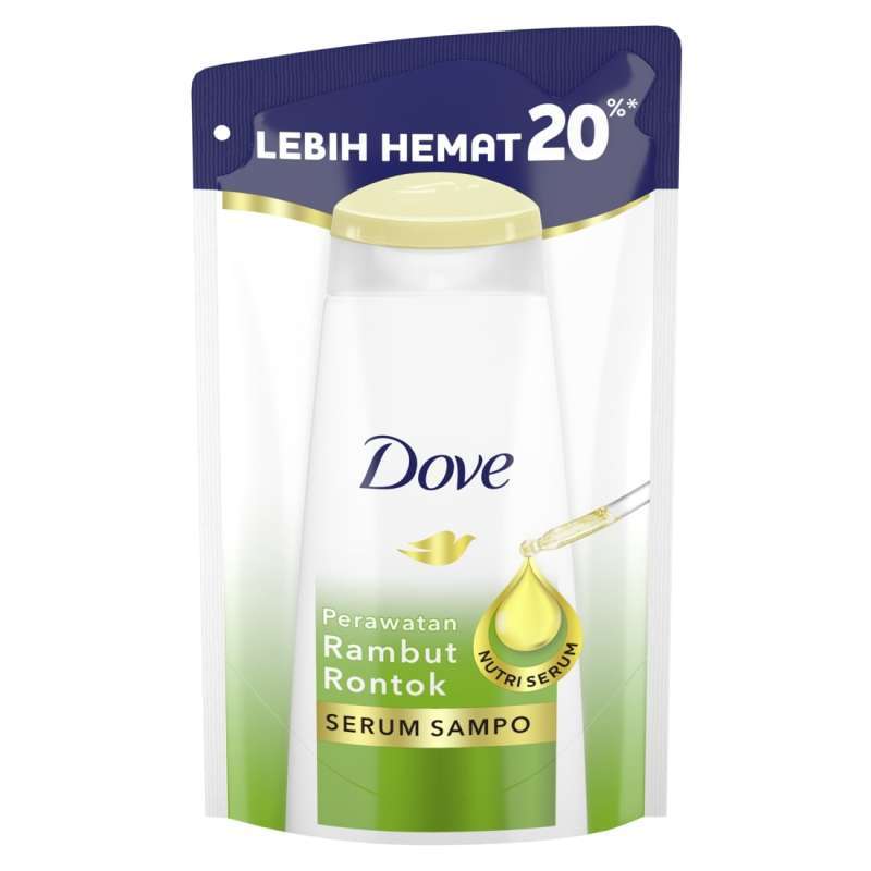 Promo Dove Shampoo Perawatan Rambut Rontok Sampo Pouch [900 Ml] Diskon ...