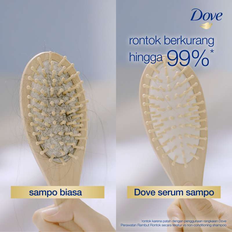 Promo Dove Shampoo Perawatan Rambut Rontok Sampo Pouch [900 Ml] Diskon ...