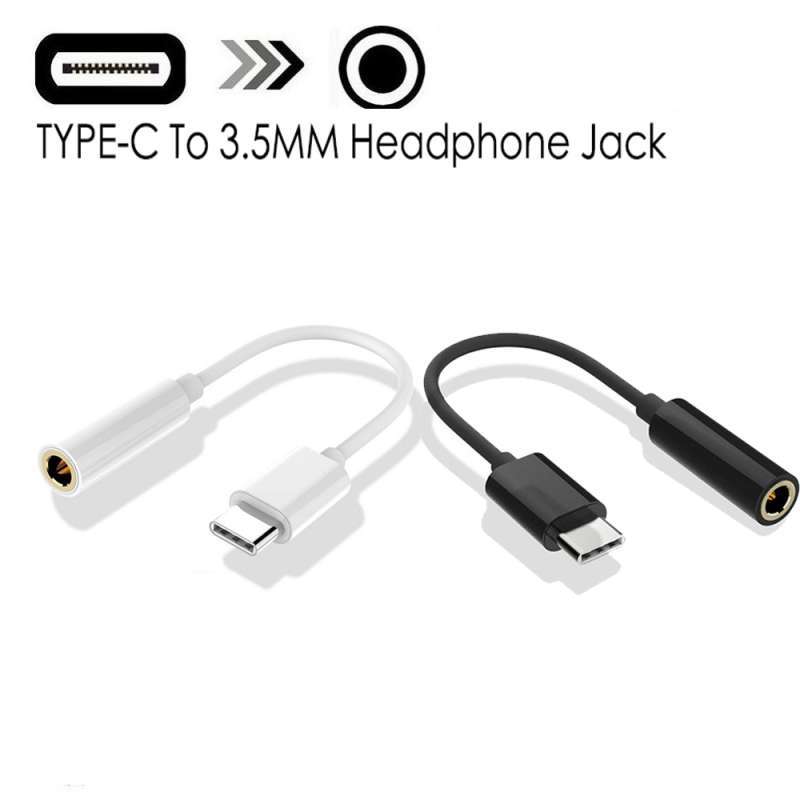 Jual Usb-c Type C To 3.5mm Kabel Aux Extension Audio Stereo Headphone ...