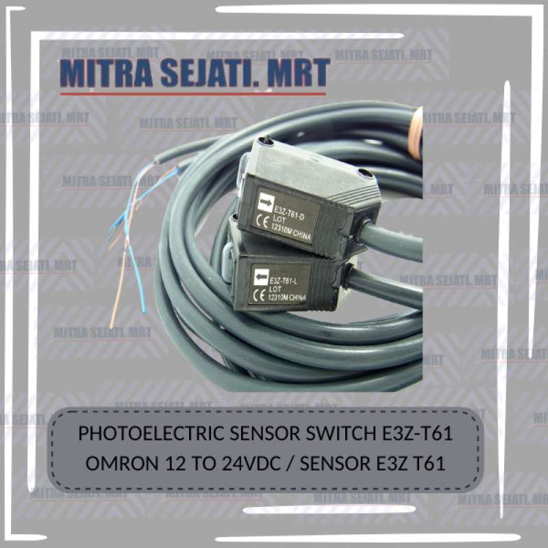 Jual Photoelectric Sensor Switch E3z T61 Omron 12 To 24vdc Sensor E3z