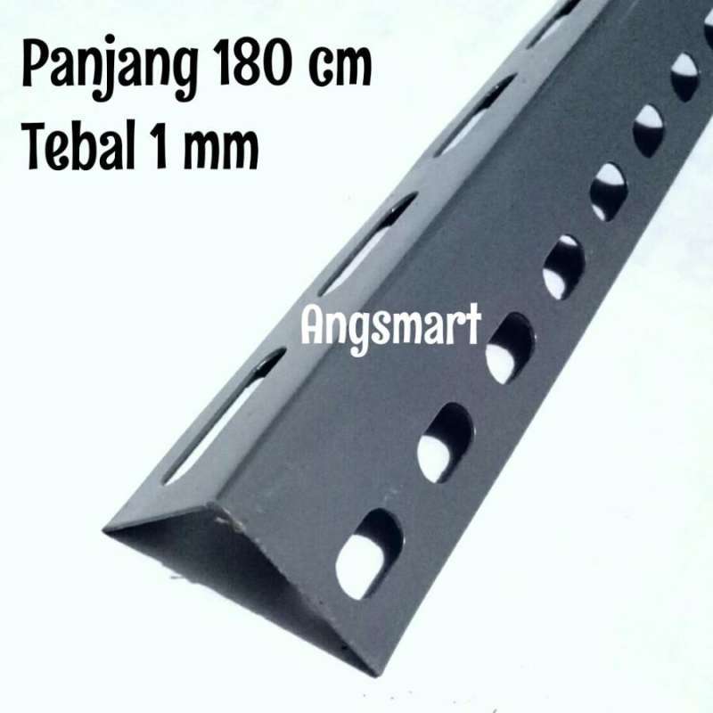 Jual Besi Siku Lubang 180 cm tebal 1 mm - A di Seller Angsmart - Kota Surabaya, Jawa Timur | Blibli