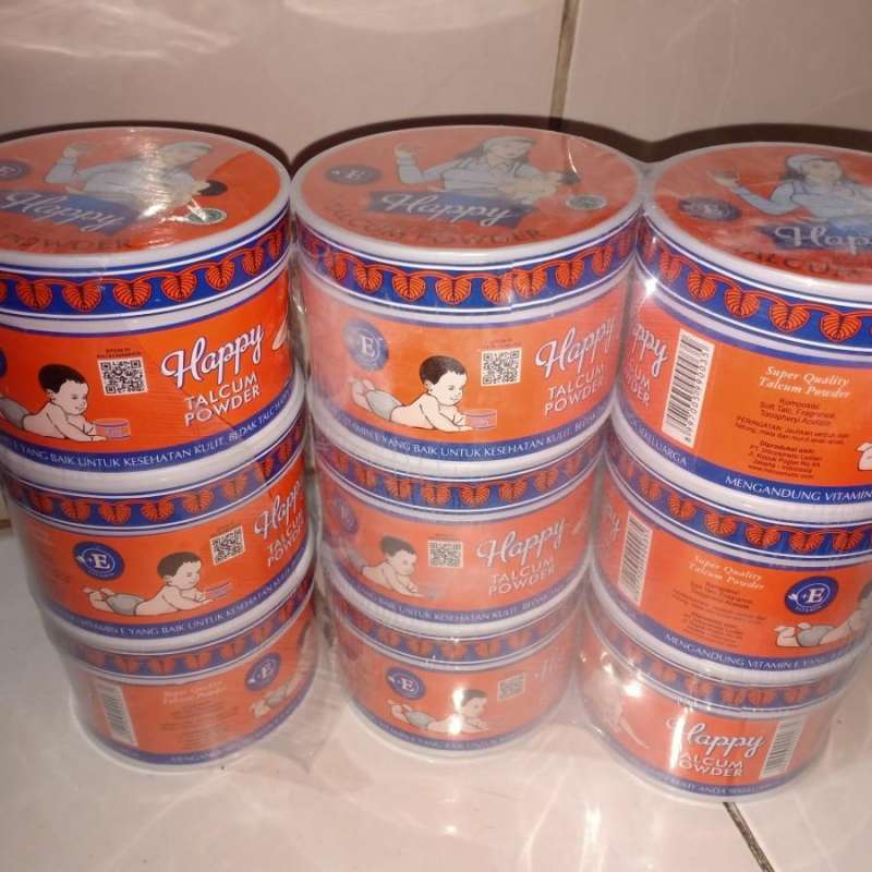 Jual Happy Bedak Bayi 150gr Talcum Powder Di Seller Toko Sembako Gimel ...