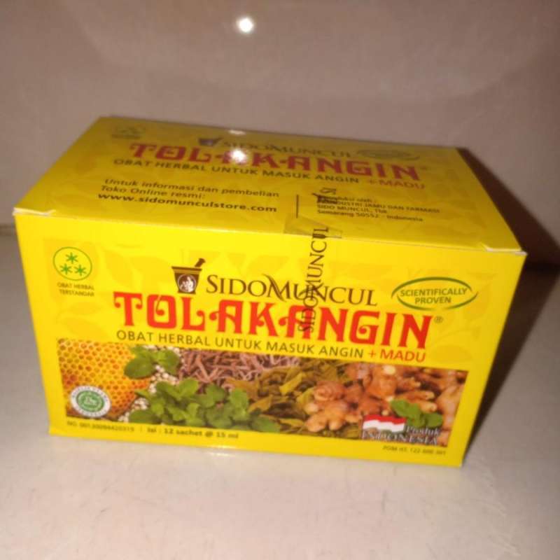 Jual Tolak Angin Sido Muncul Sachet 15 Ml (obat Herbal Masuk Angin) Di ...