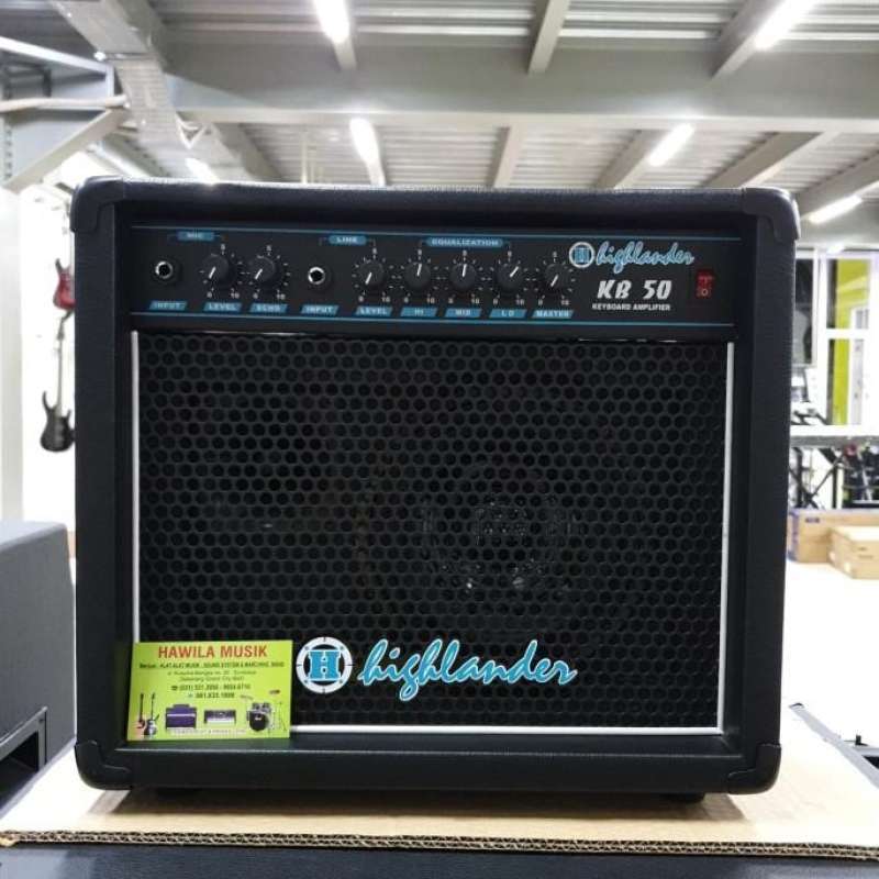 Jual Ready Stock Ampli /Amplifier Keyboard Highlander Kb 50 Promo di Seller Toko Riobrian ...