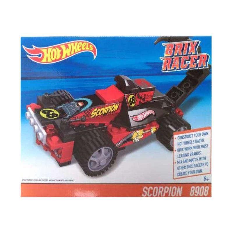Jual Hot Wheels Scorpion 8908 Brix Racer Hot Wheels Emco Lego Brick Die ...