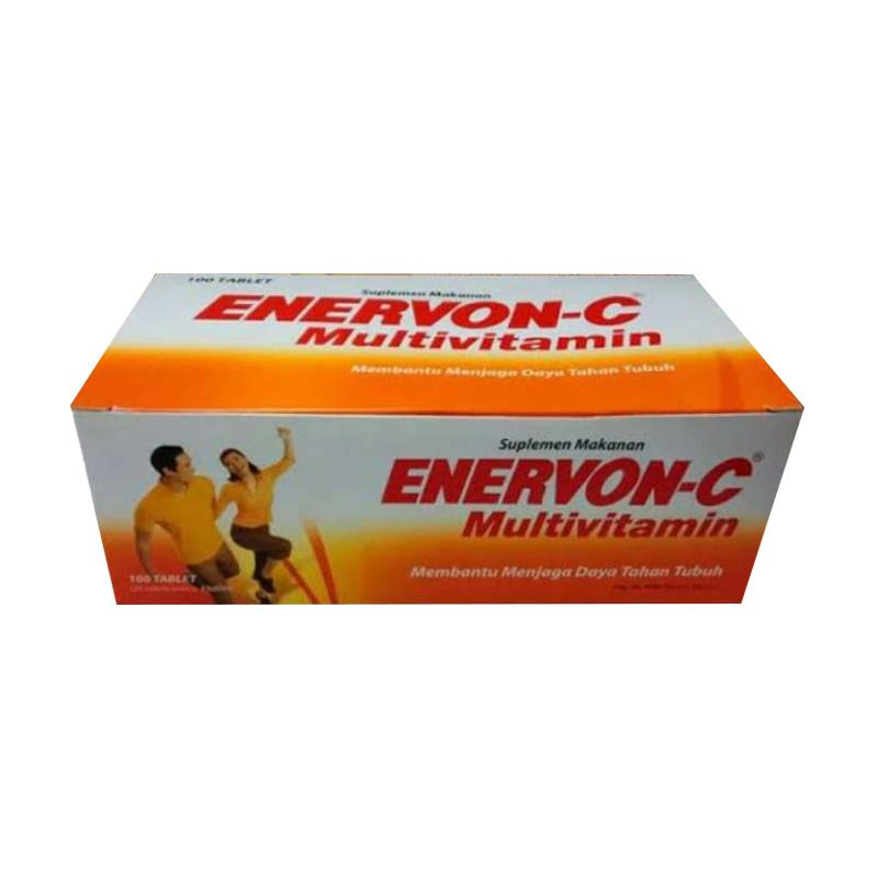 Jual Enervon C Multivitamin Kesehatan [1 Box @ 25 Strip] di Seller ...