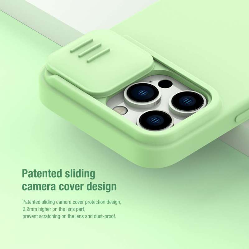 Promo Case iPhone 14 / Plus / Pro / Pro Max Nillkin Camshield Silky ...