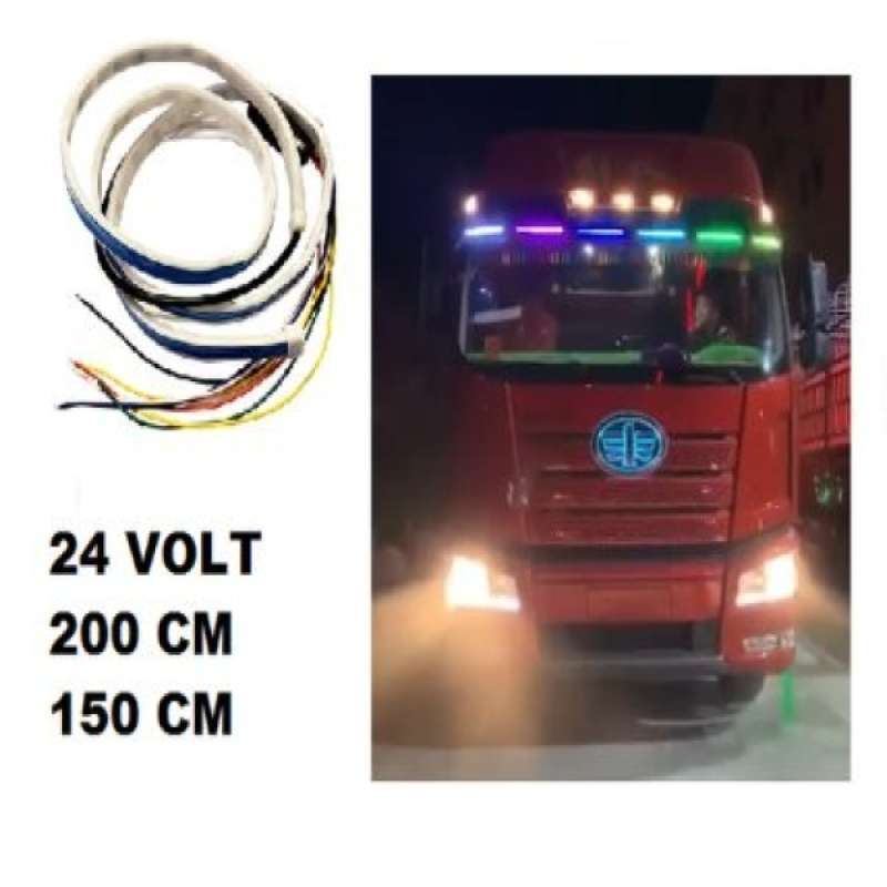 Promo Free Ongkir Lampu Rem Bus 150 Cm Rgb Lampu Rem Truk Rgb 24Volt ...