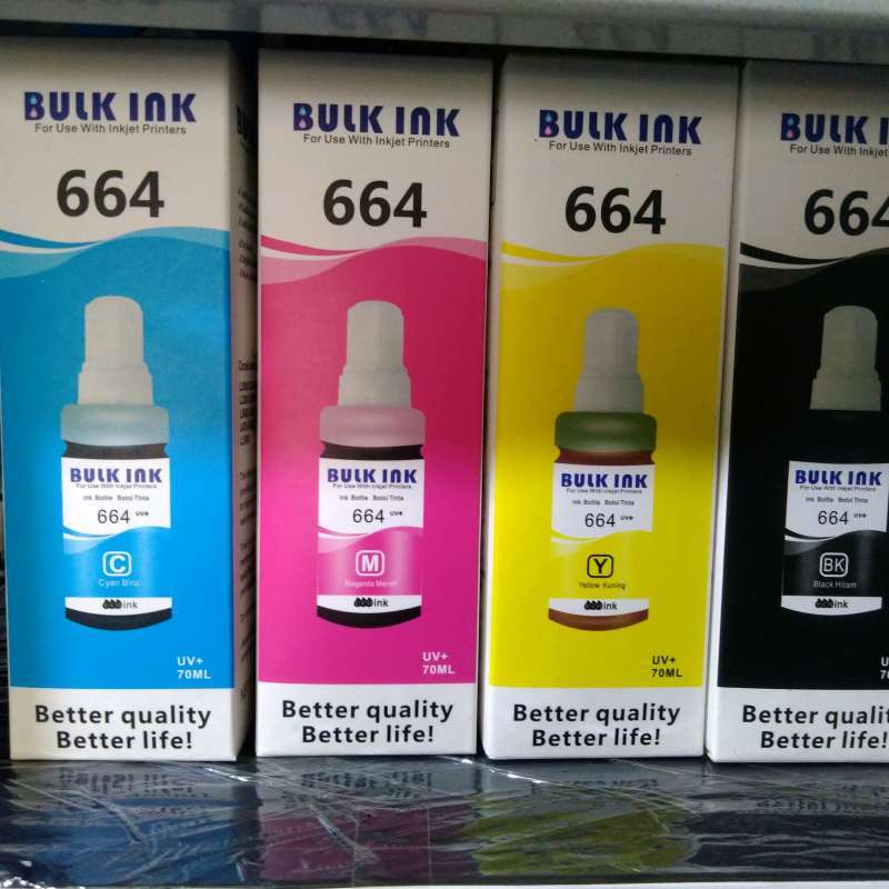 Promo Tinta epson 664 bulk ink Diskon 20% di Seller Sekar print - Kota ...