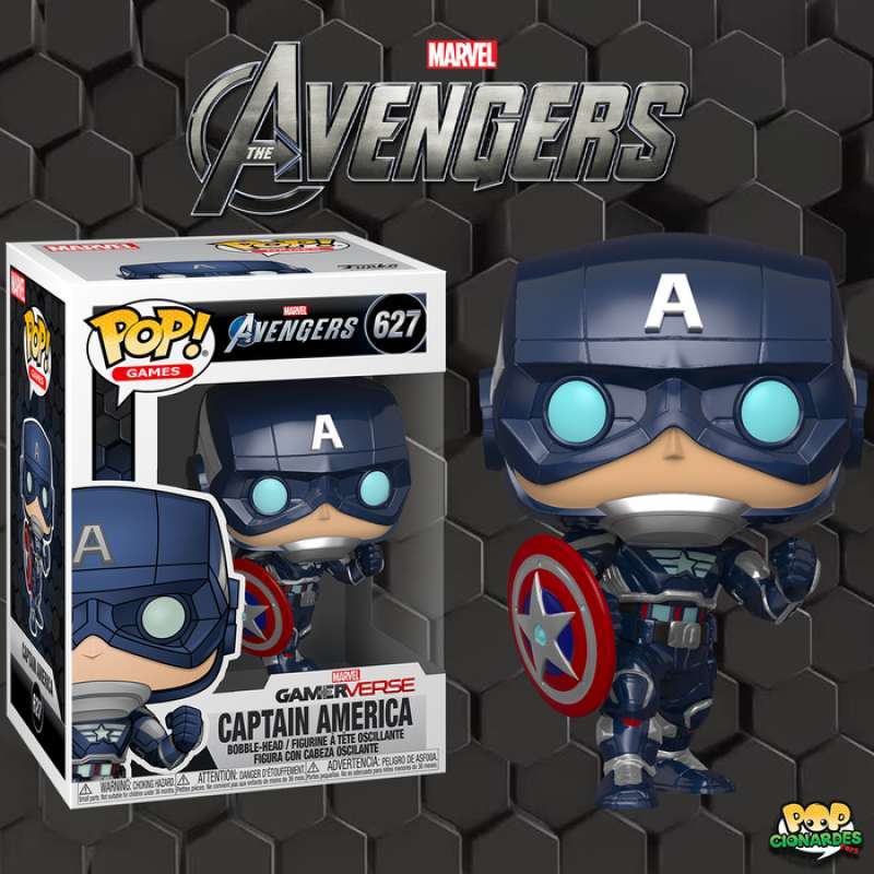 Jual Funko Pop! Marvel Gamerverse Avengers 2020 Captain America #627 ...