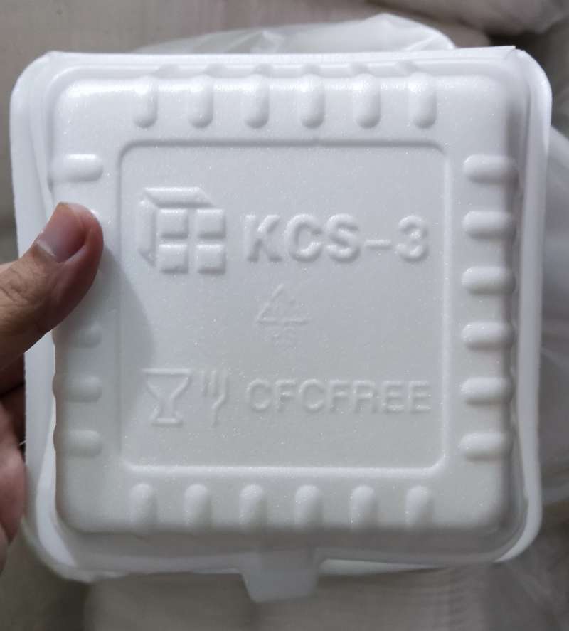 Jual Box Makanan Styrofoam Nasi Polos di Seller Distributor Styrofoam ...