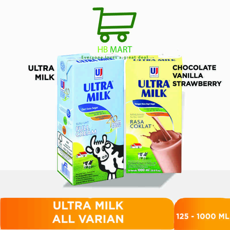 Jual KHUSUS OJOL SUSU ULTRA MILK DUS (UHT) - 200 ml di Seller Happy Belly Mart - Pulo Brayan ...
