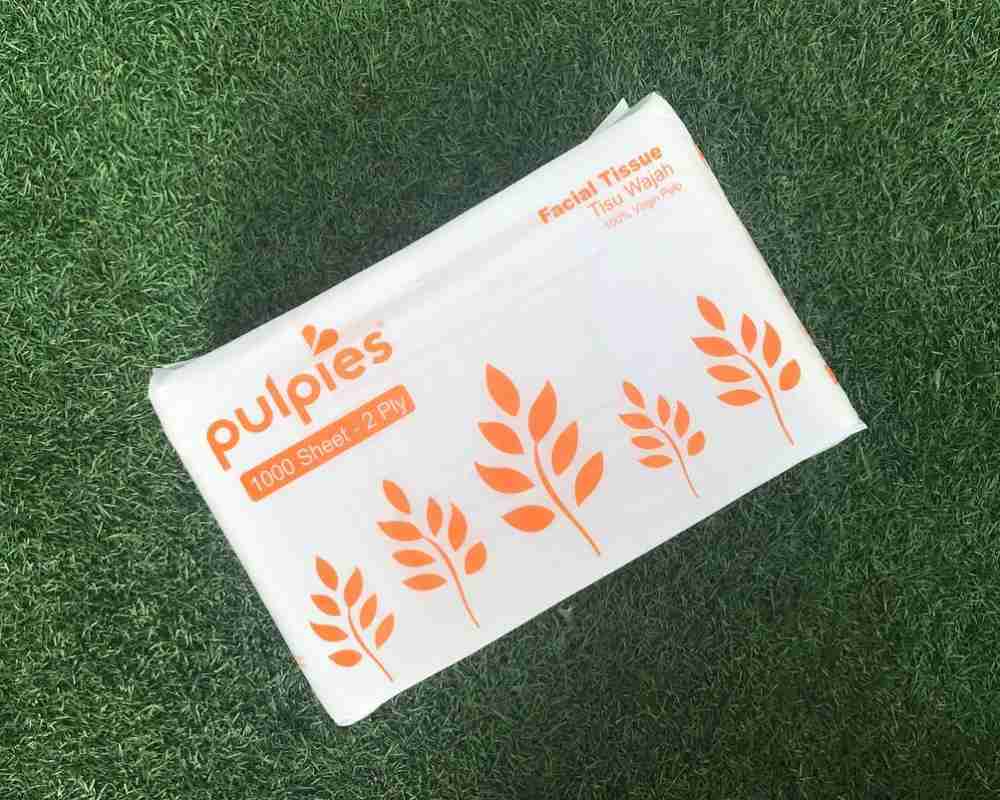 Jual PULPIES Premium Facial Tissue - Tisu Wajah 2 ply Jumbopack 1000 ...