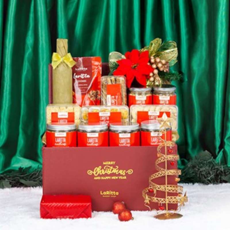 Promo Gleaming Festive Parcel Hampers Natal 2022 Surabaya Free Kartu ...