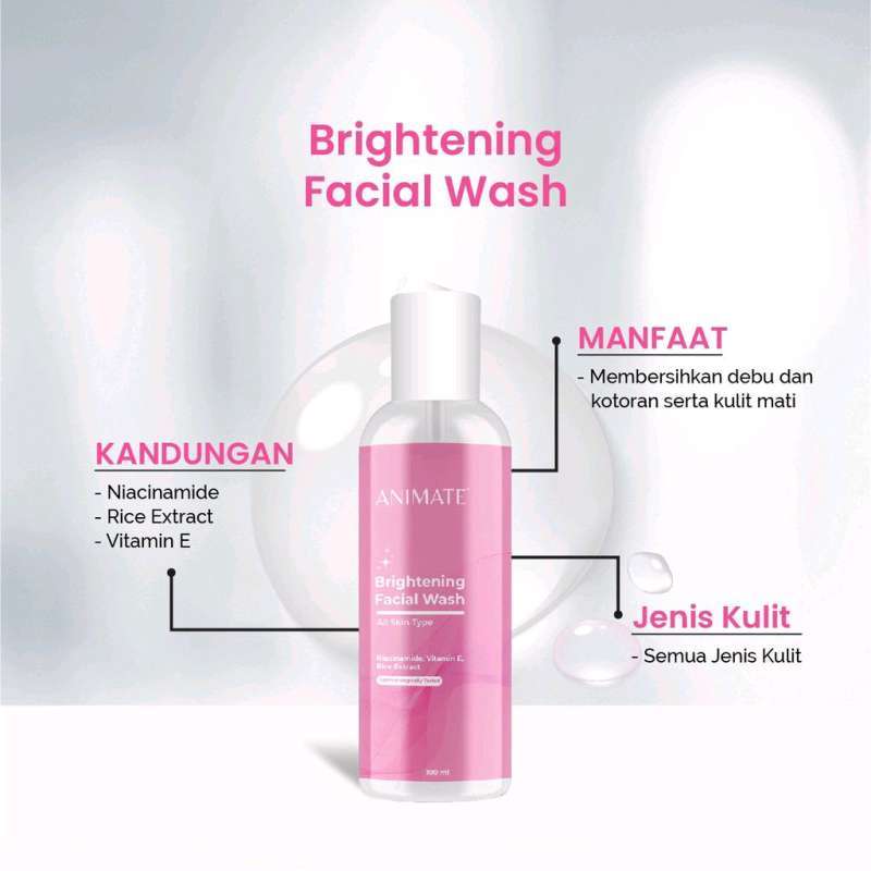 Jual Animate Instant Whitening Series 5in1 Brightening Di Seller ...